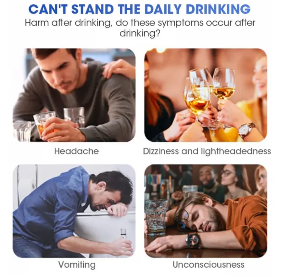 1 Pack = 6 Stickers Hangover Patch; Party Patches, Party Smart, After ...