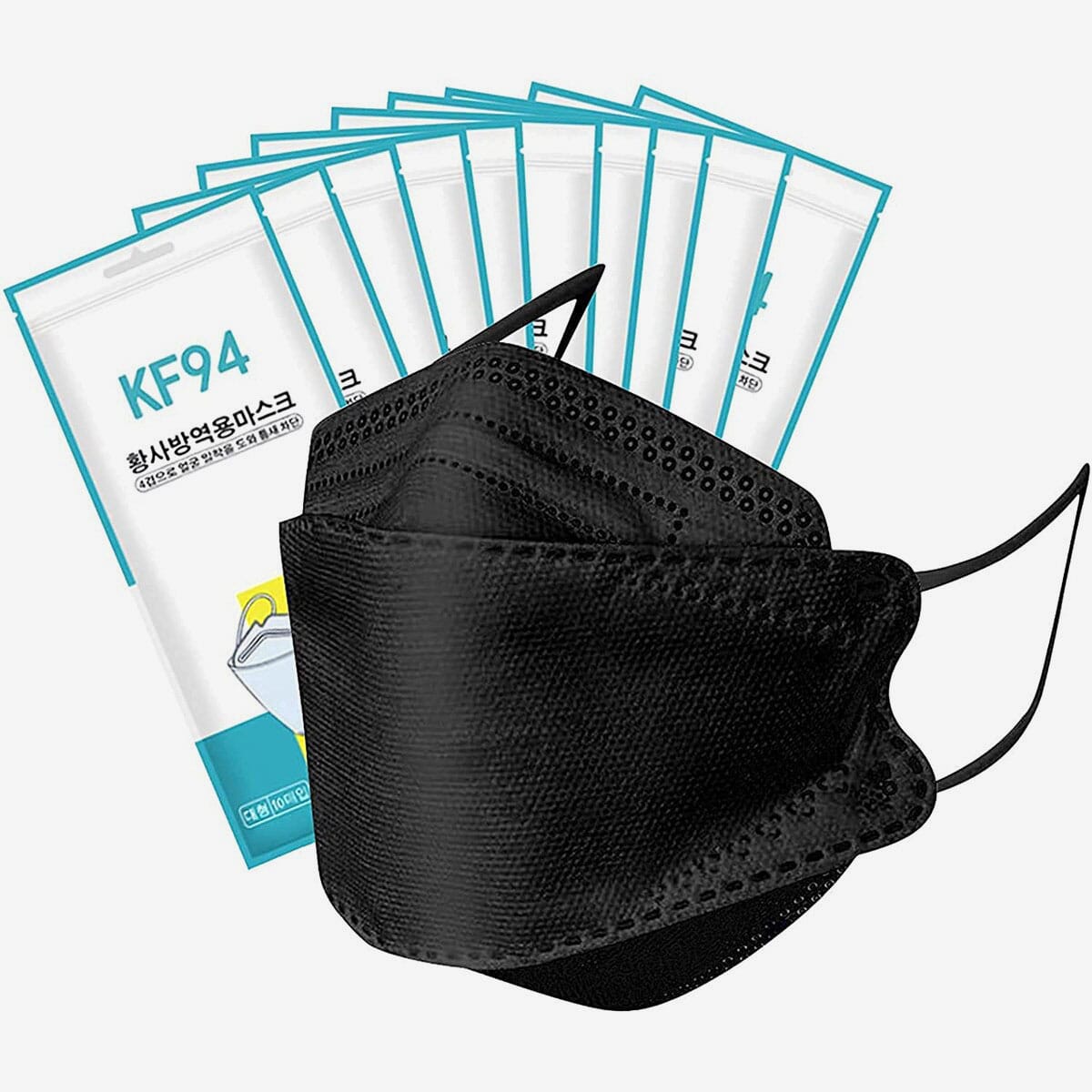 KF94 Mask (4 Layer Protection 3D KF 94 Mask) - 10 Pcs Per Pack | Daraz ...