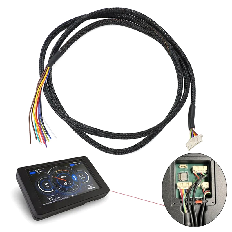 For EFI 7In Digital Dash Car Wire Cable Adaptor Connector Plug Auto ...