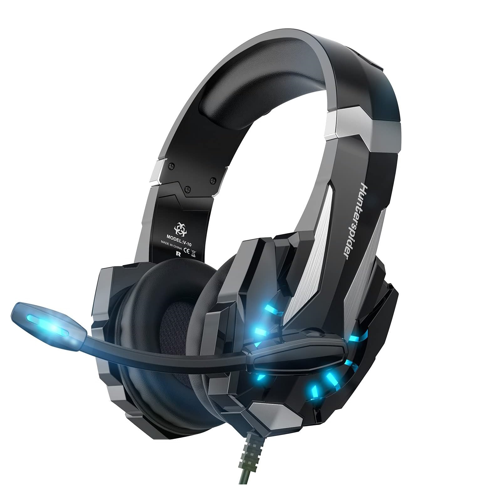 Hunterspider V10 Stereo Gaming Headphone With Mic LED Light | Daraz.com.np
