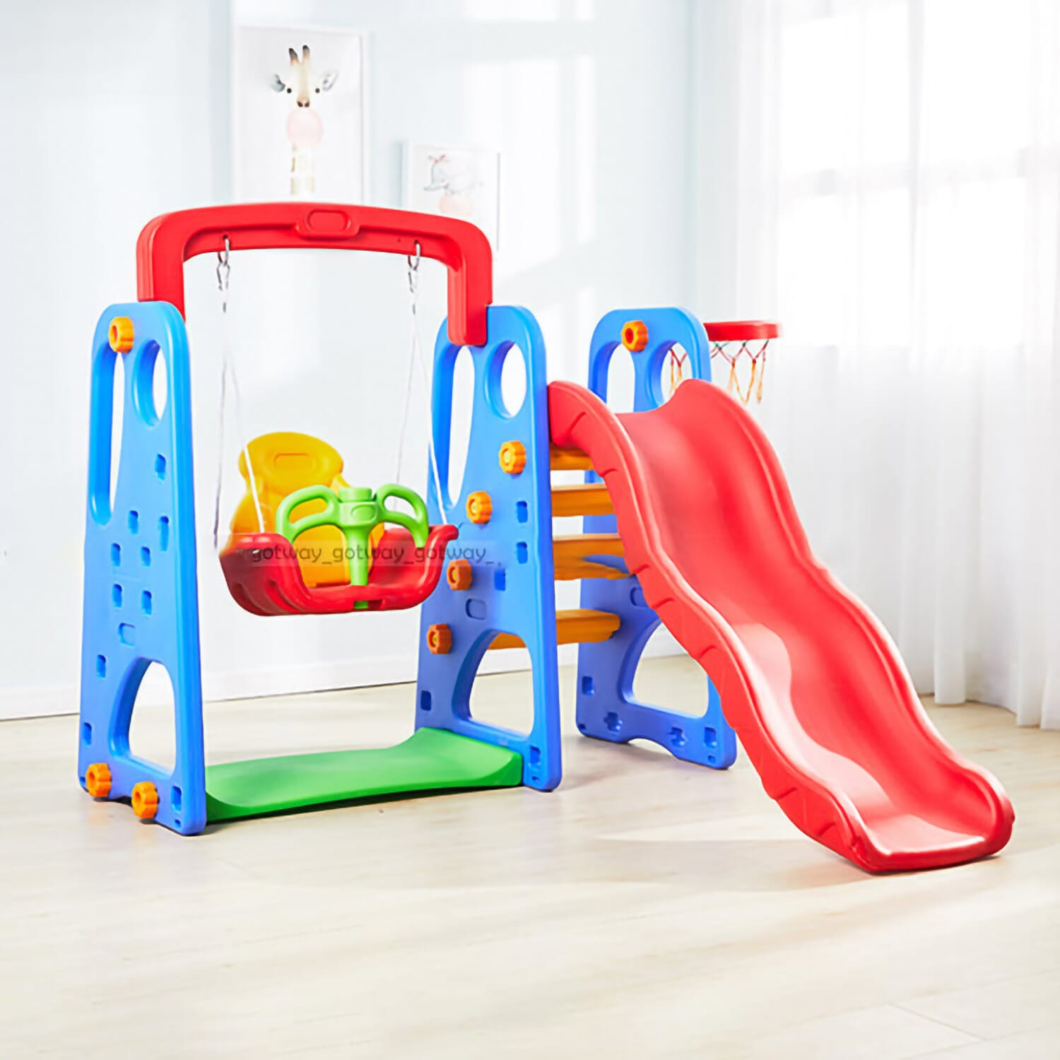 2 In 1 Kids Slide And Swing (GW_MS_005) | Daraz.com.np