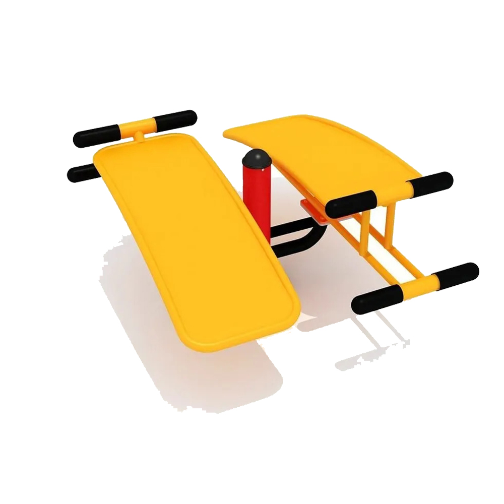 Outdoor Gym | Double Sit Up Bench | Fit and Fine Nepal | 9823667111 ...