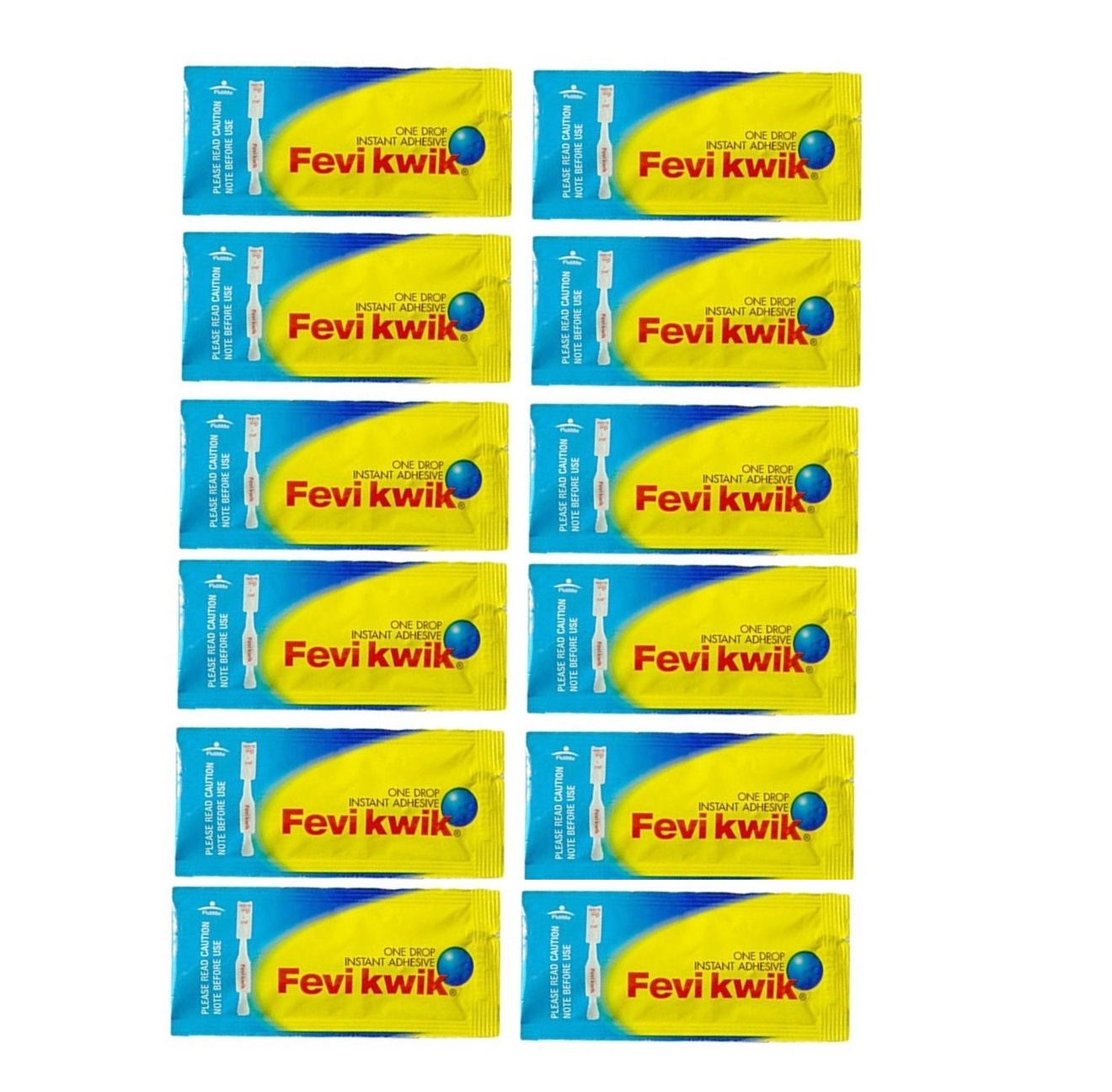 Fevi Kwik Instant Adhesive (Pack of 12) | Daraz.com.np