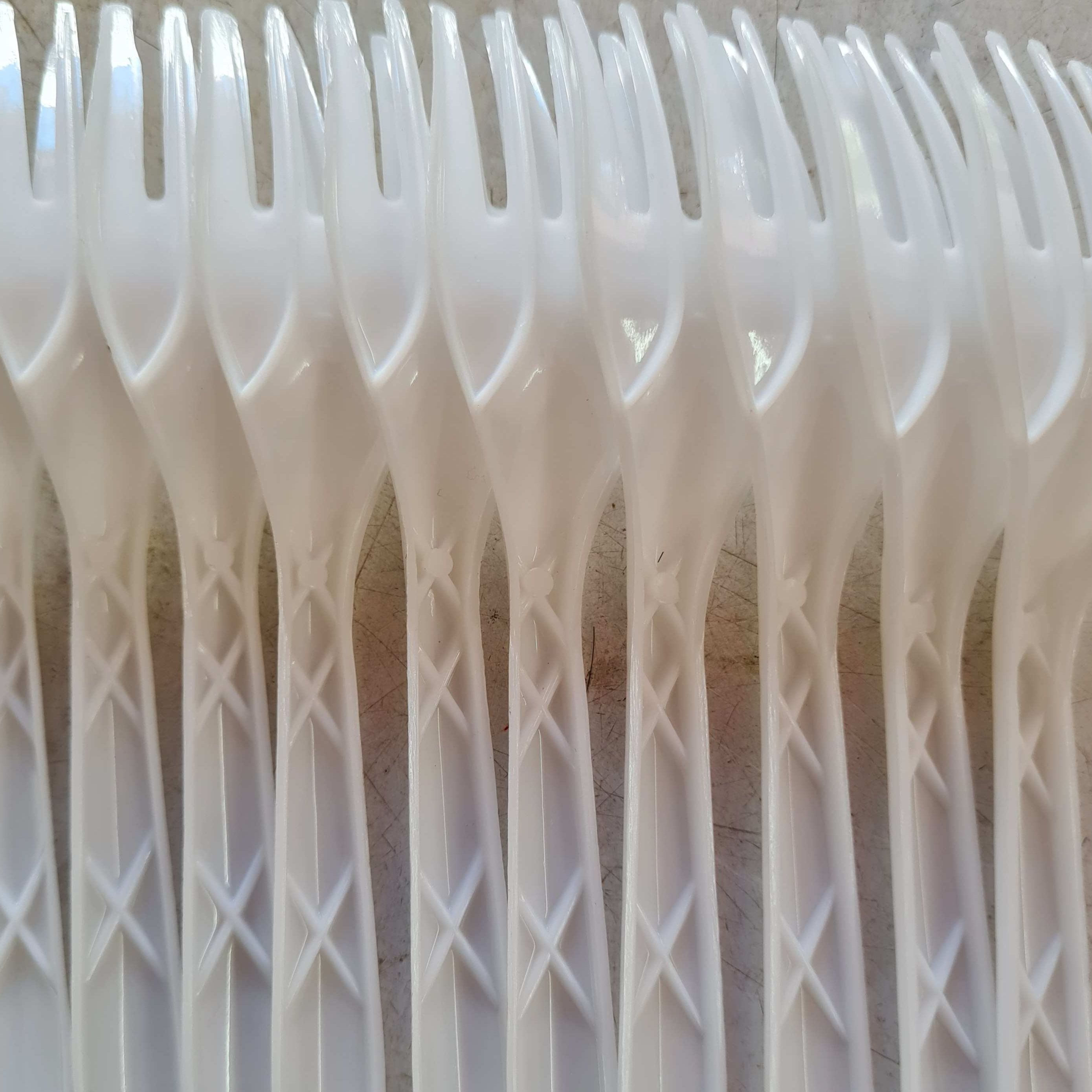 Plastic fork spoon (kata chamcha) 90 pcs | Daraz.com.np