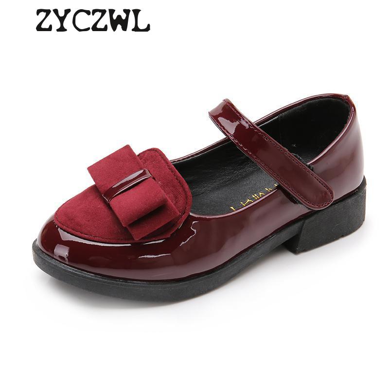 korean shoes school wedding dress new 2025 girls kids leather shoes ...