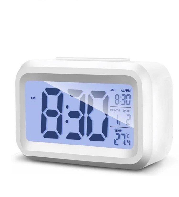 White Digital Clock | Daraz.com.np