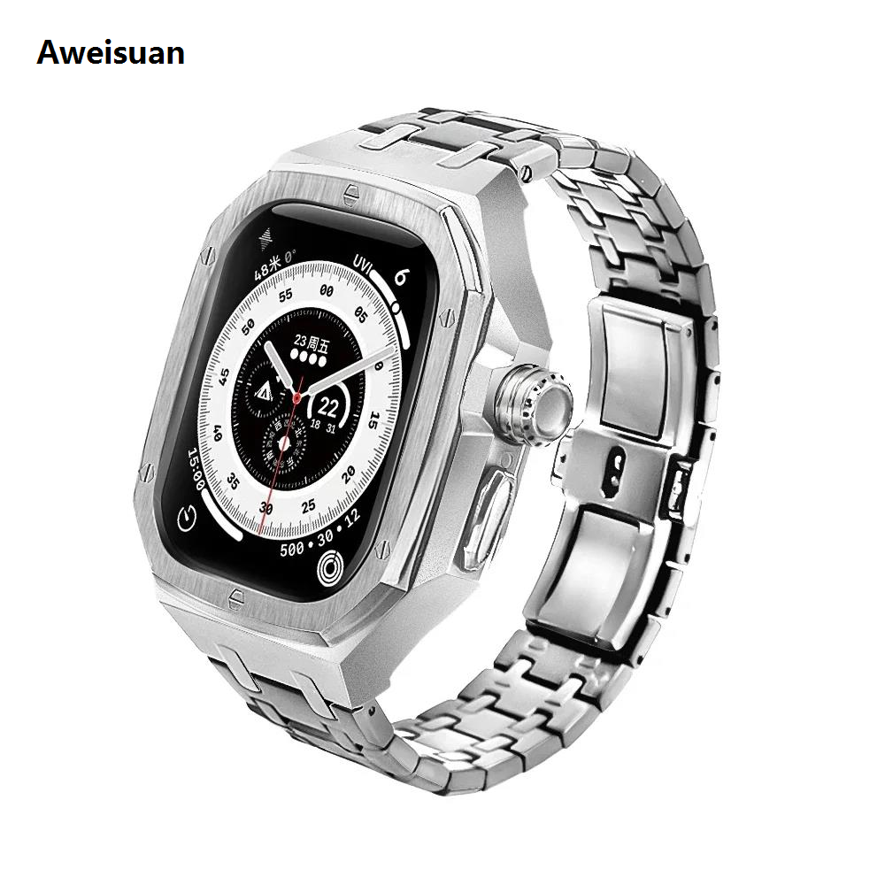 Aweisuan Luxury Modification Mod Kit for Apple Watch Ultra 2/Ultra 49MM ...