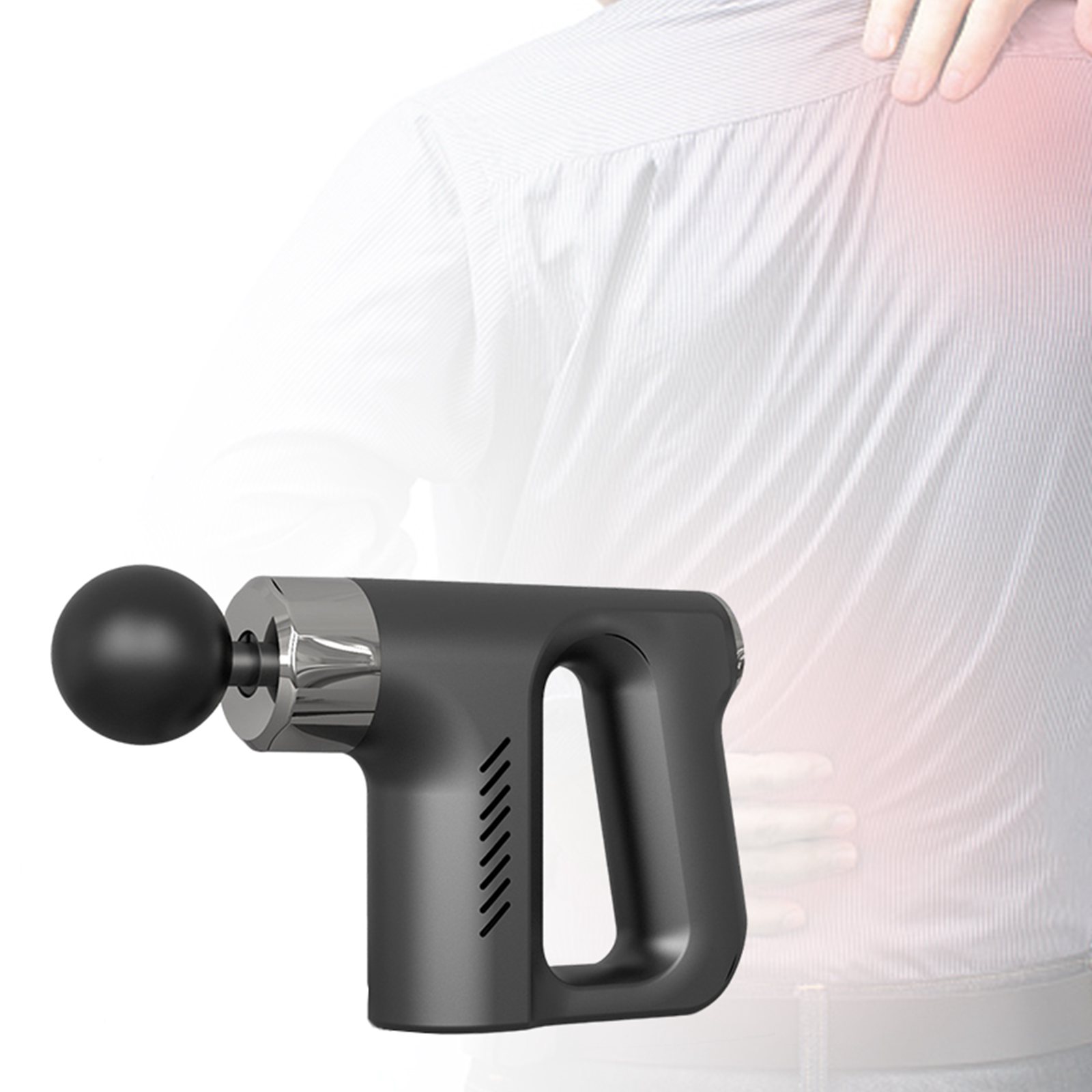KH 740 Electrical Rechargeable Fascial Massage Gun | Daraz.com.np