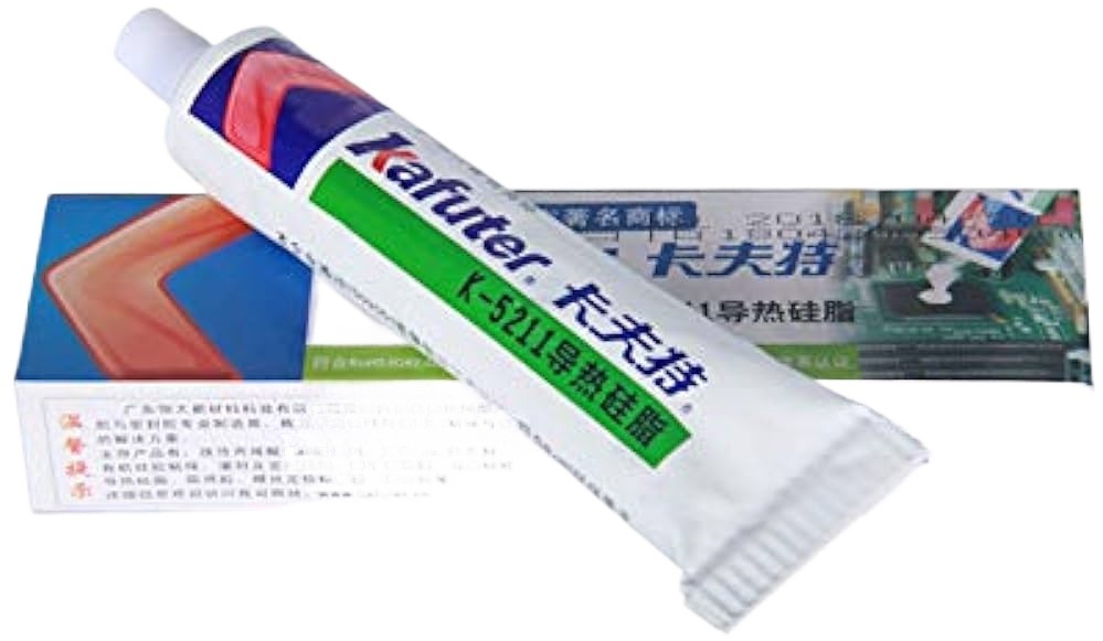Kafuter K-5211 100g LED Thermal Grease CPU Thermal Grease Diode Filled Glue White | Daraz.com.np