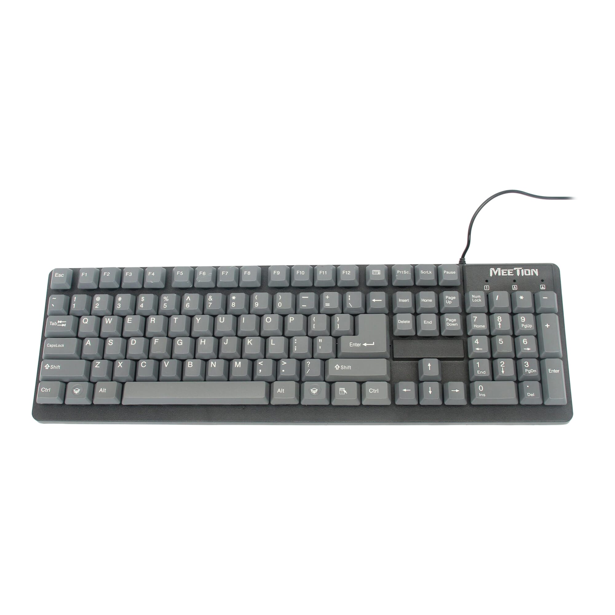 Mee Tion Black MT-K202 USB Standard Corded Keyboard | Daraz.com.np