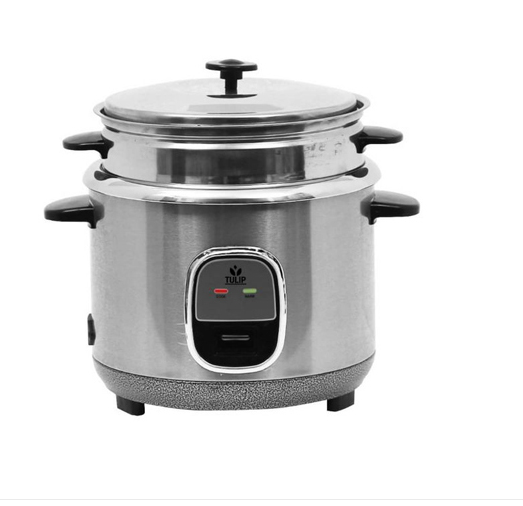 Tulip 1.8L Steel Deluxe Rice Cooker (1.8 L ) | Daraz.com.np