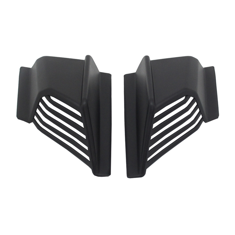 2PCS Motorcycle Front Side Spoiler Wind Wing Cover Deflector Motorcycle ...