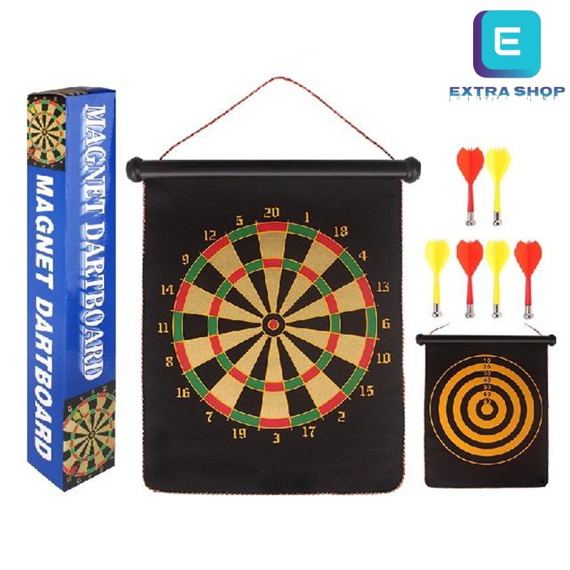 Double Sided Portable Magnetic Dart Board | Daraz.com.np
