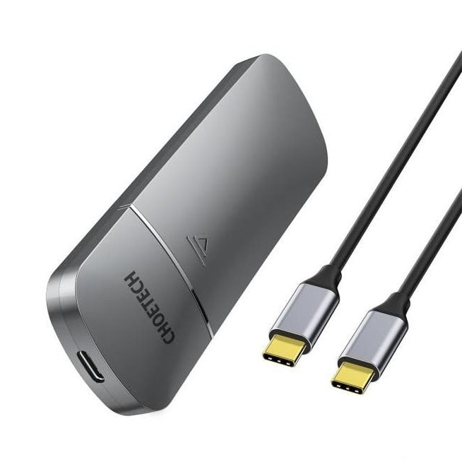 Choetech USB 3.1 Type-C GEN 2 to NVMe M.2 SSD Enclosure | Daraz.com.np