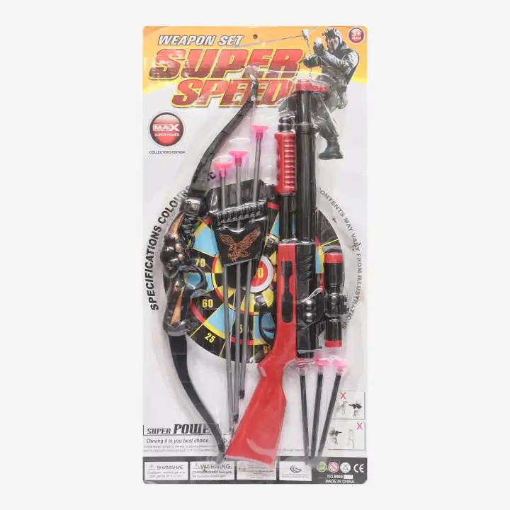 Red/Black Super Speed Archer Sniper Toy | Daraz.com.np