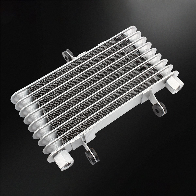 Aluminum Motorcycle Engine 8 Row Cooling Radiator for 125CC-250CC ...