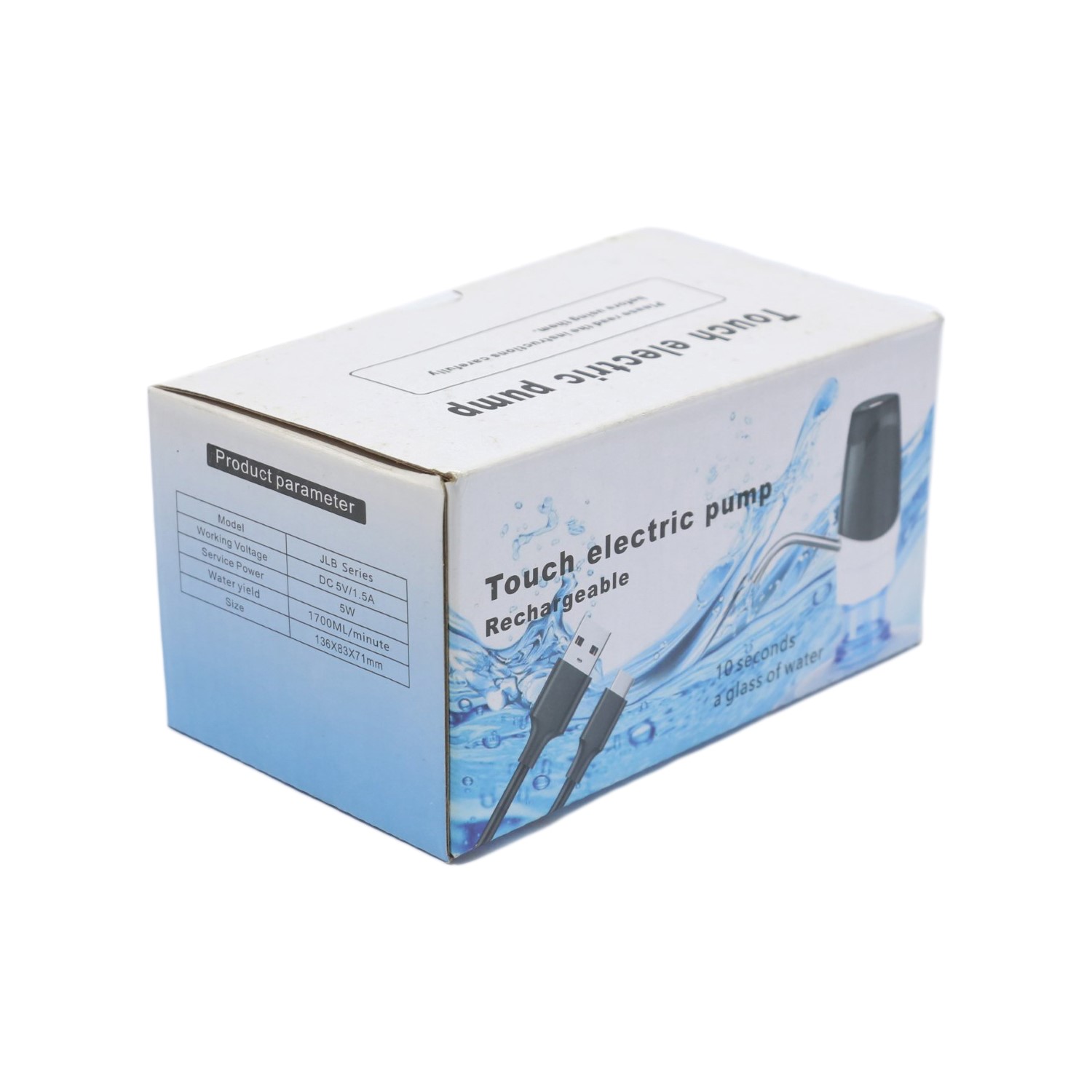 Portable Mini Touch-tone Wireless Rechargeable Electric Water Pump ...