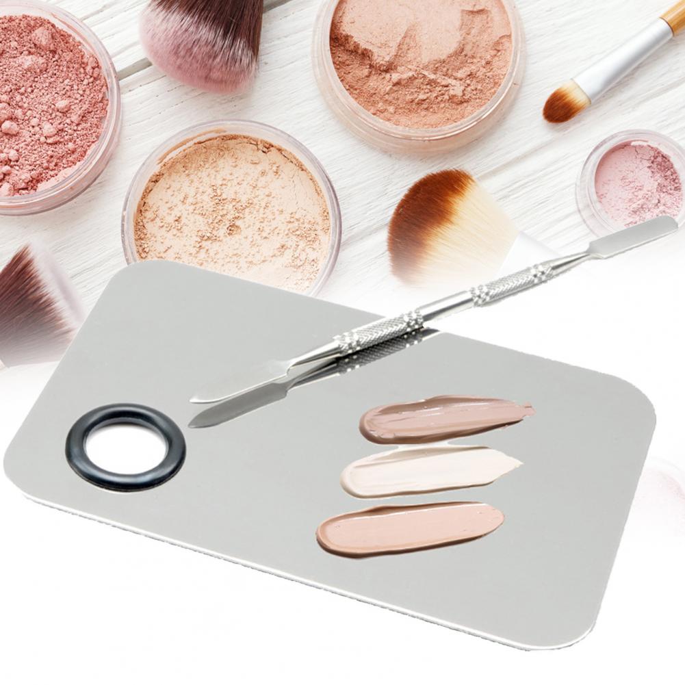 MAANGE 1Pc Stainless Still Makeup Mixing Palette MAG MP13010 | Daraz.com.np