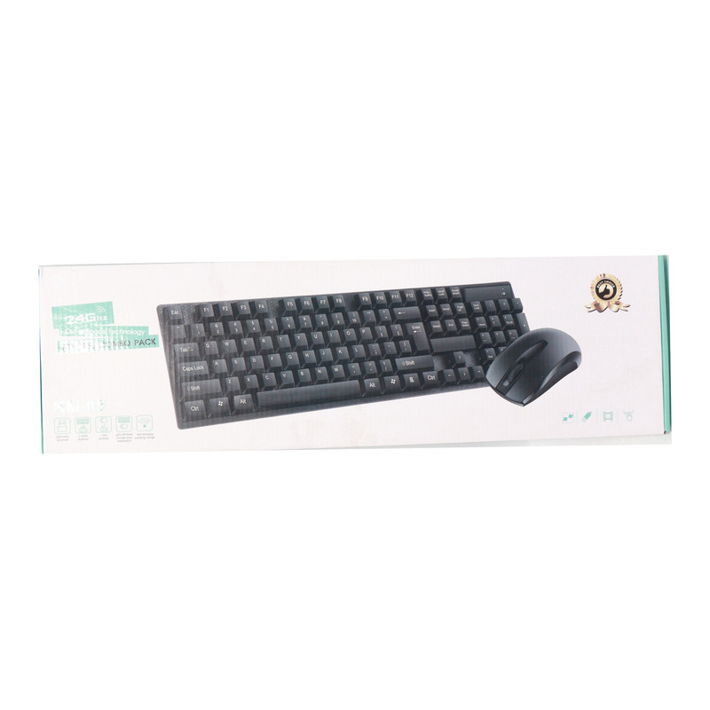 Wireless Keyboard And Mouse Combo Km-05 | Daraz.com.np