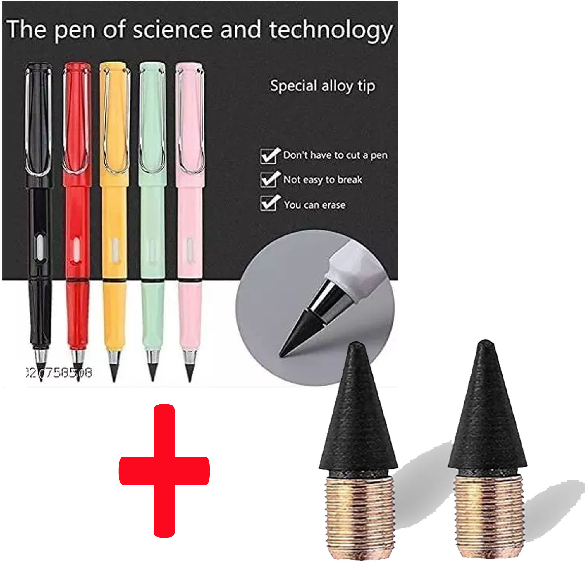 Inkless Everlasting Pencil Set Of Eternal Pencil Everlasting Pencil ...