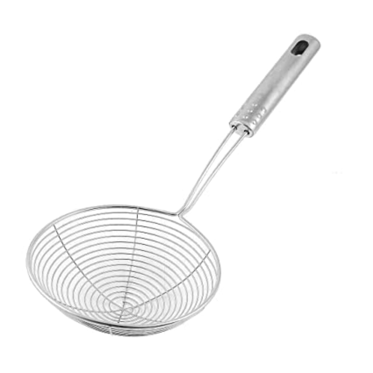Stainless Steel Deep Fry Strainer, Mesh Strainer, Jhara, Puri Strainer ...
