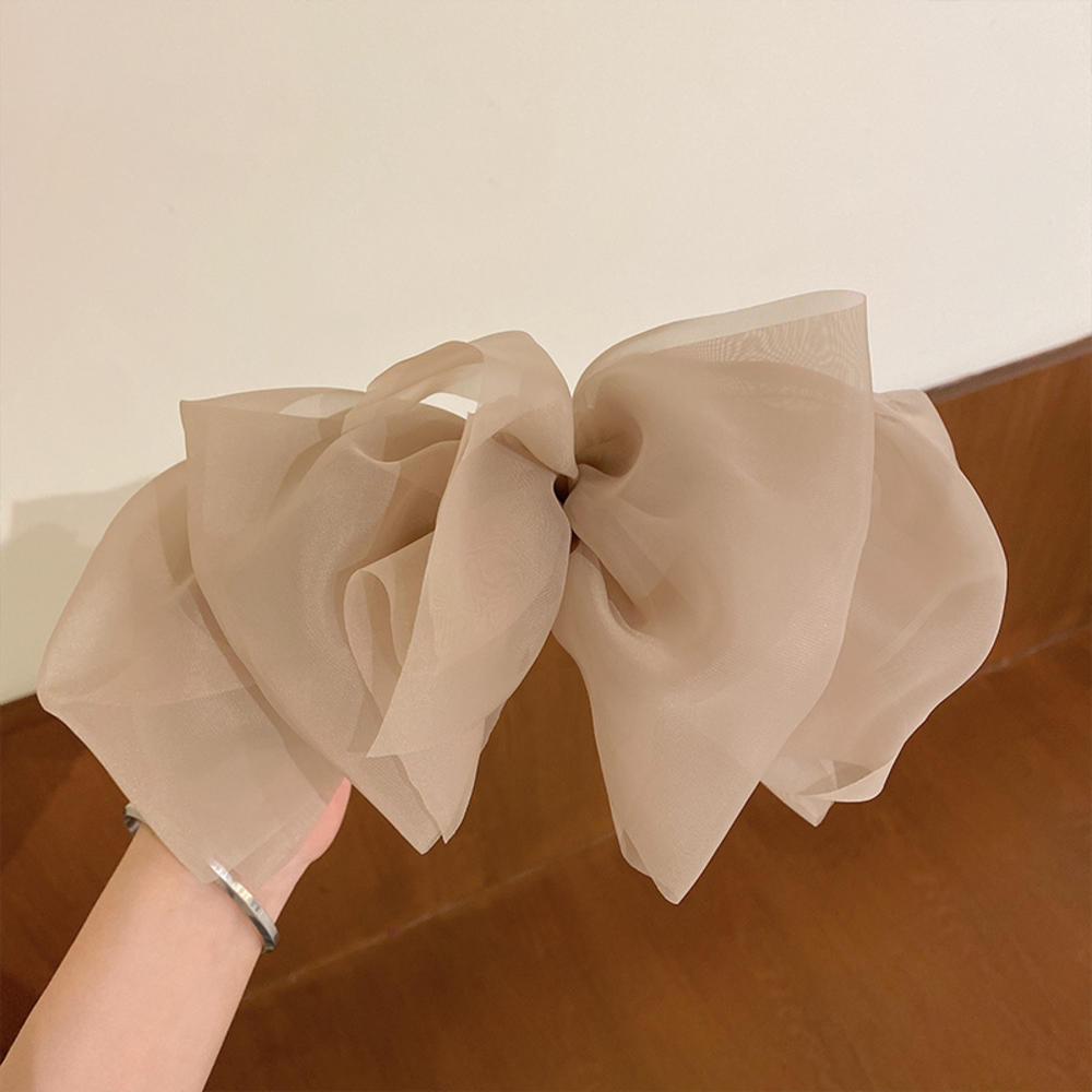 Hair Accessories Accessories Silk Scarf With Big Bow Ladies Fashion ...