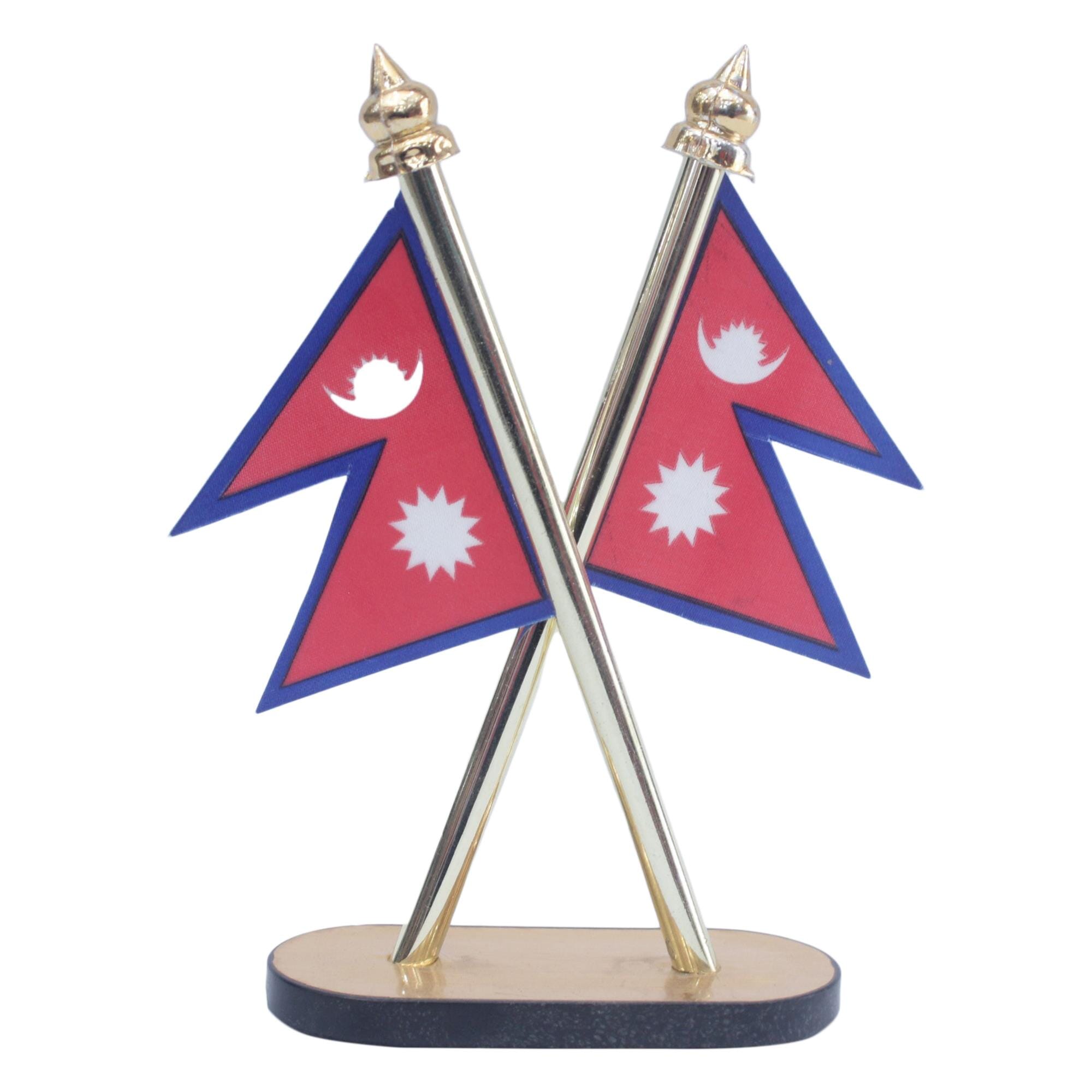 Nepal Cross Flag For Dashboard | Daraz.com.np