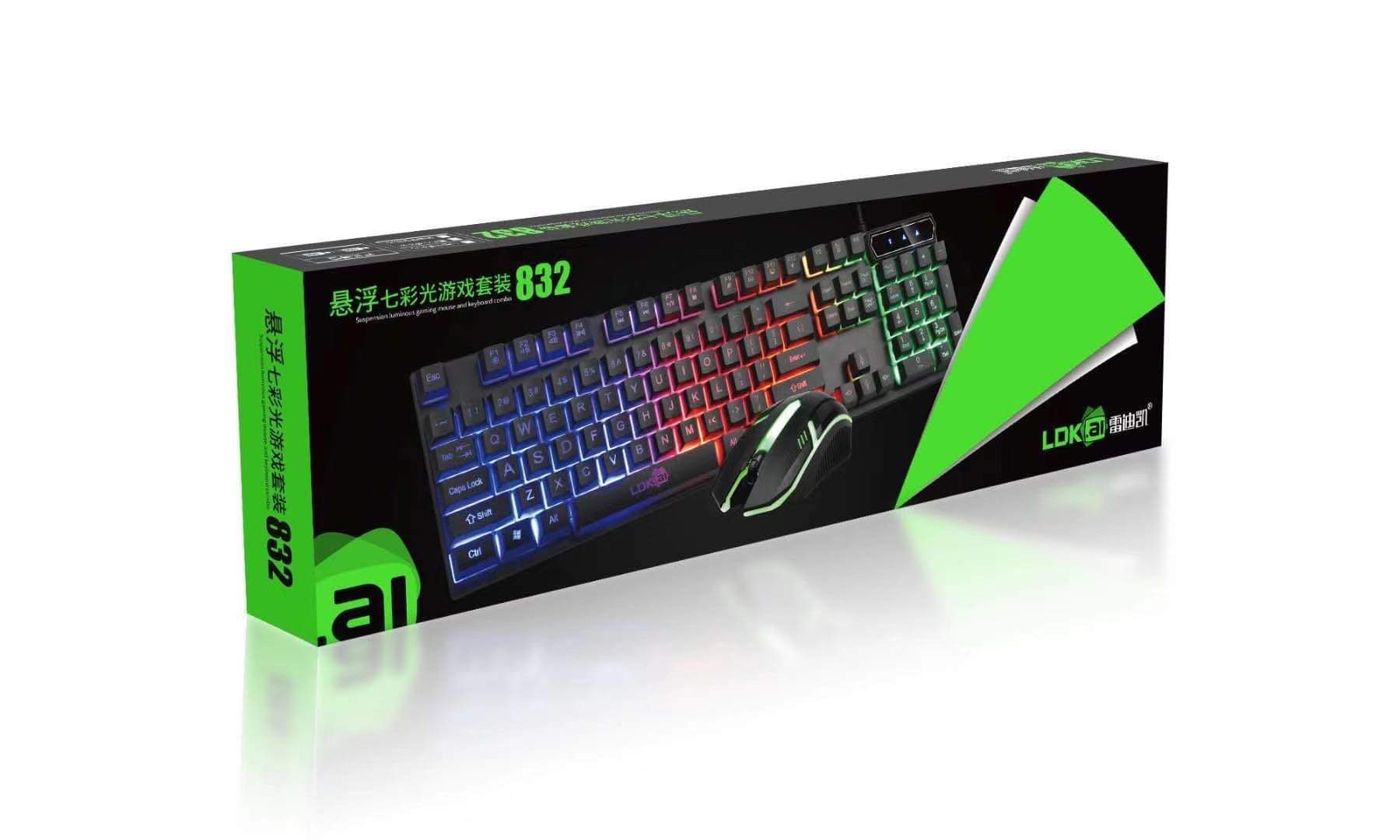 LDK.ai 832 Mechanical Technology Professional Razer Polychromatic RGB ...