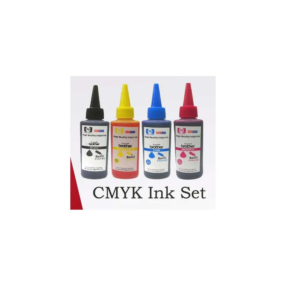 MP Universal Ink Set For Brother Inkjet Printer - C/M/Y/K | Daraz.com.np