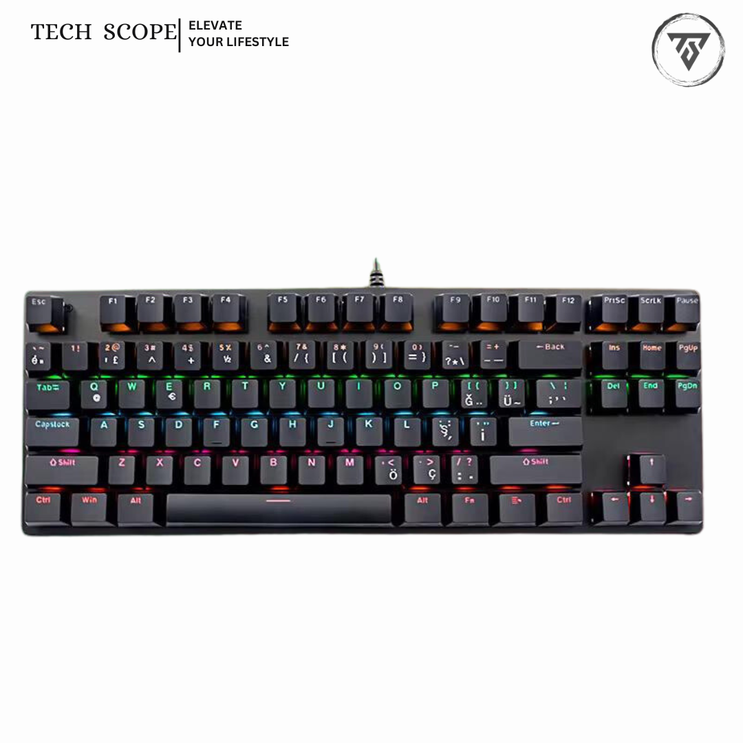 K11 Mini RGB Keyboard – Mechanical Style, Compact Design | Daraz.com.np