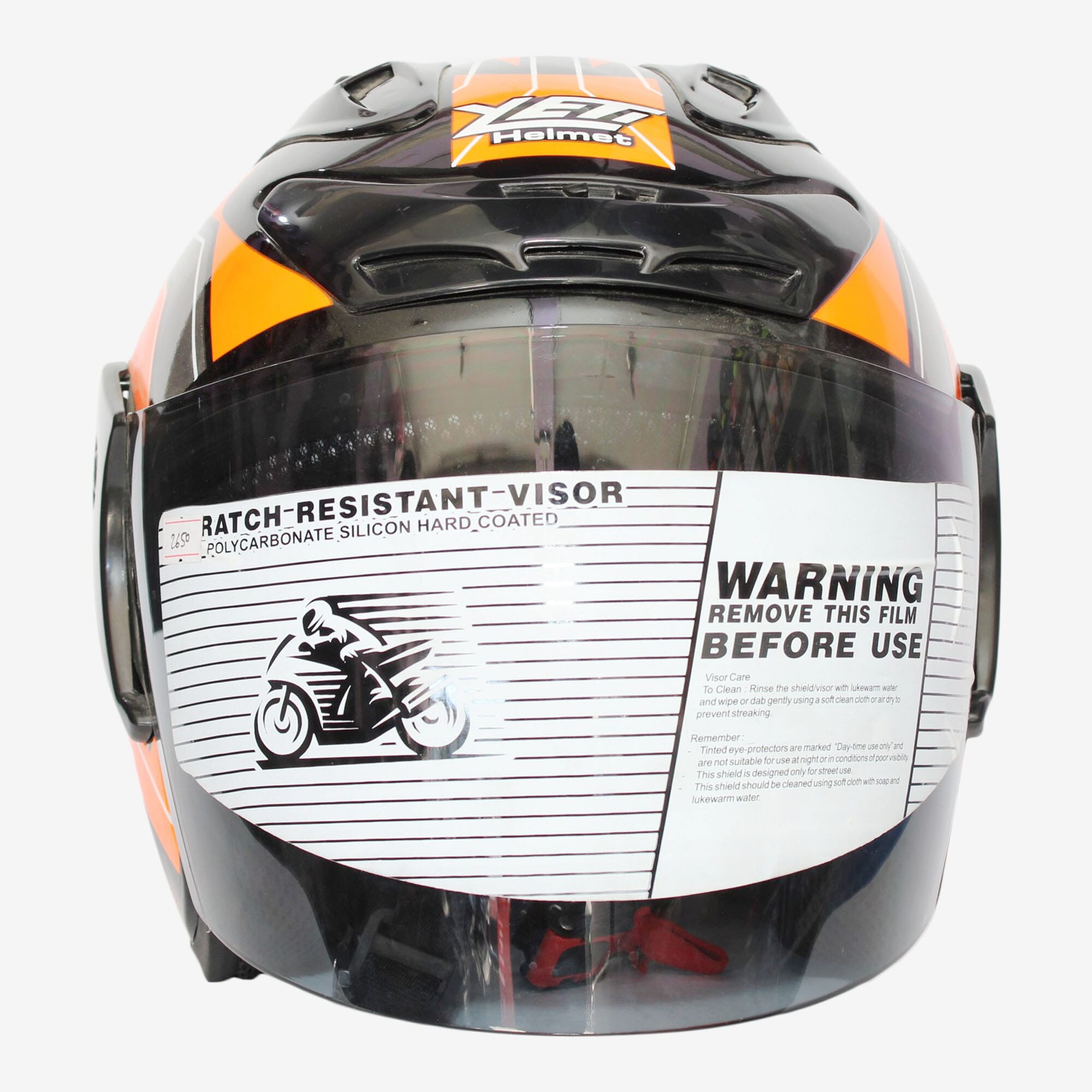 Yeti Single Visor Half Helmet | Daraz.com.np