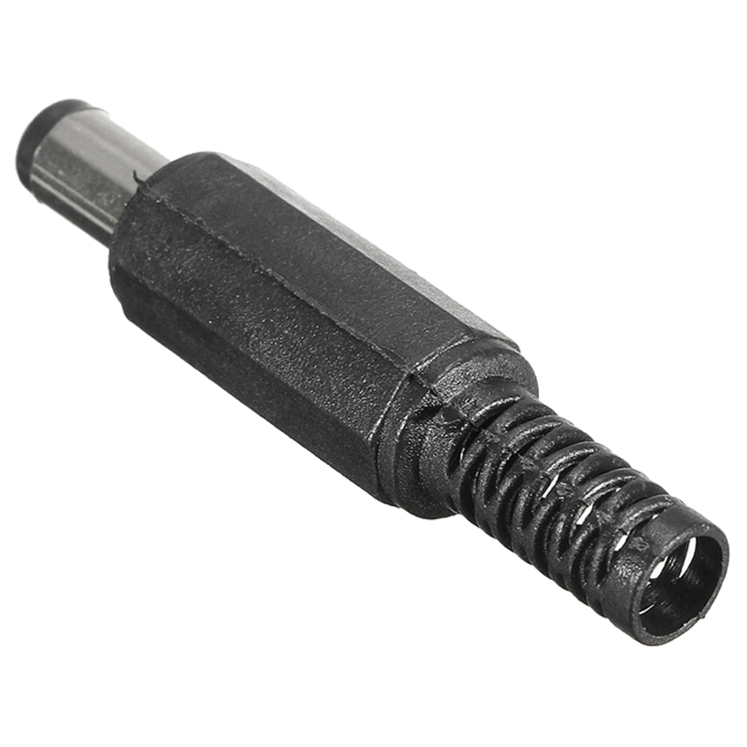 10Pcs 5.5X2.1mm Male Solder Dc Barrel Tip Plug Jack Straight Connectors ...