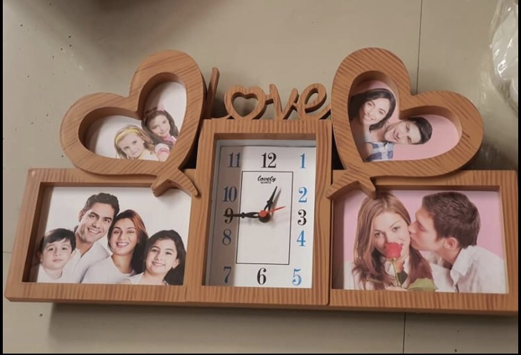 love family photo frame with clock | Daraz.com.np