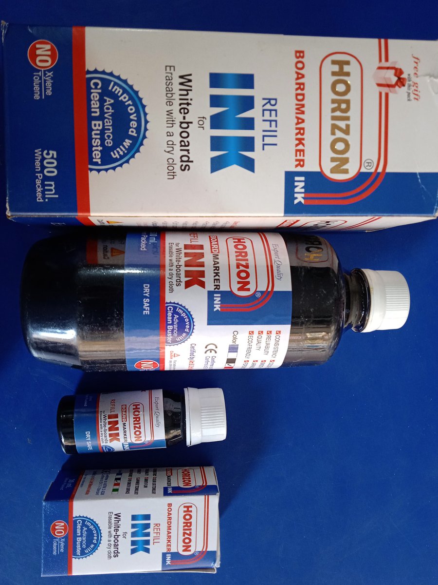 Whiteboard Horizon Markers Ink 500Ml + 100 Ml | Daraz.com.np