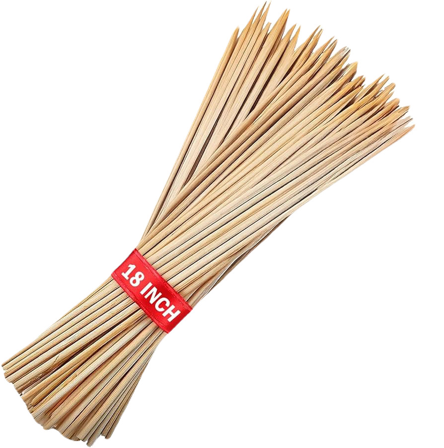 Bamboo Tornado Sticks 12/18 Inches Long 250 GM (Brown For 12 Inches-85 ...