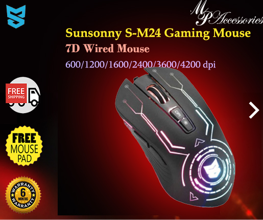 Sunsonny S-M24 Gaming Mouse. | Daraz.com.np