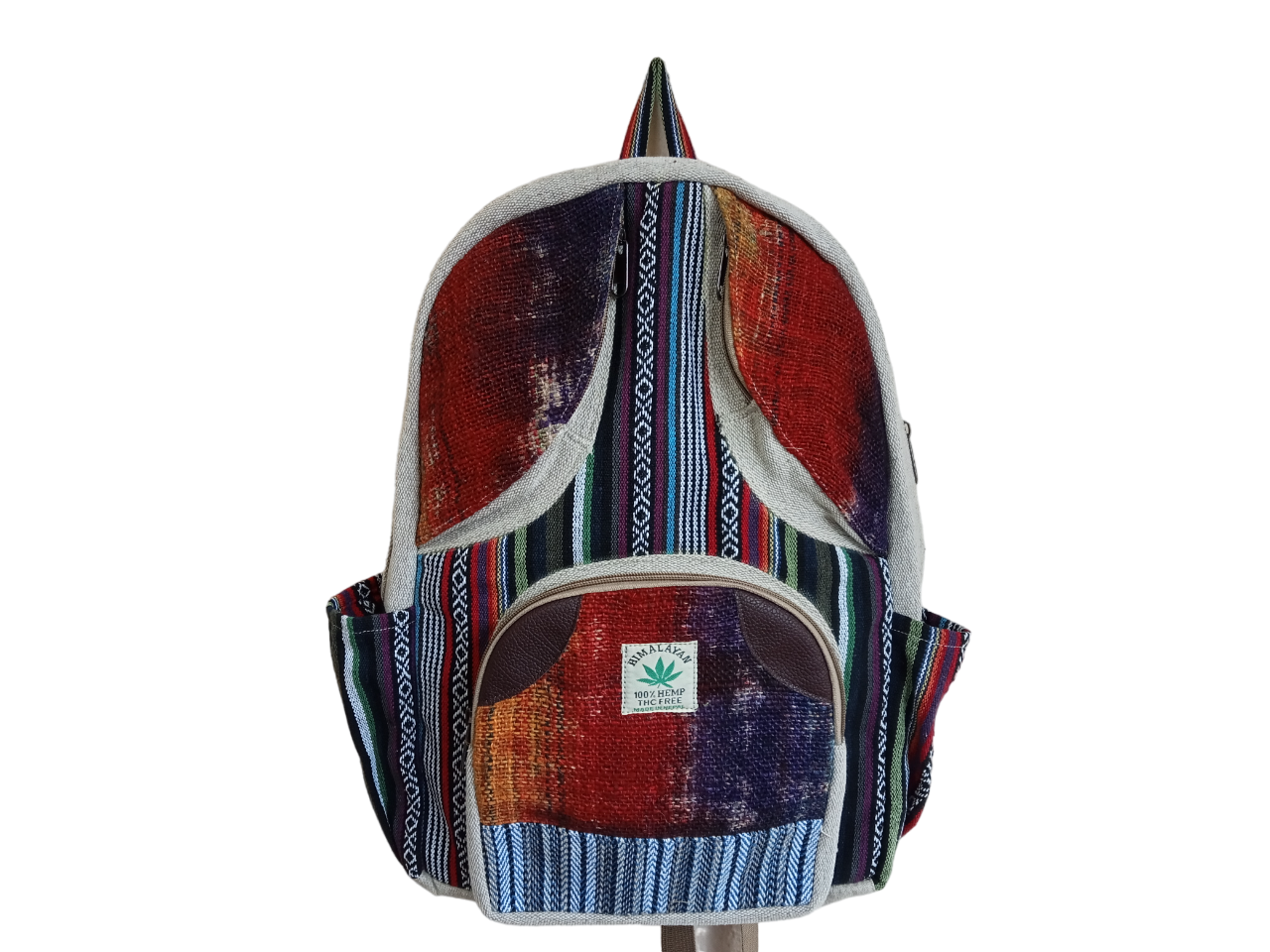 RHB80 Handmade Sustainable Hemp & Cotton Mix Backpack For Unisex | Daraz.com.np