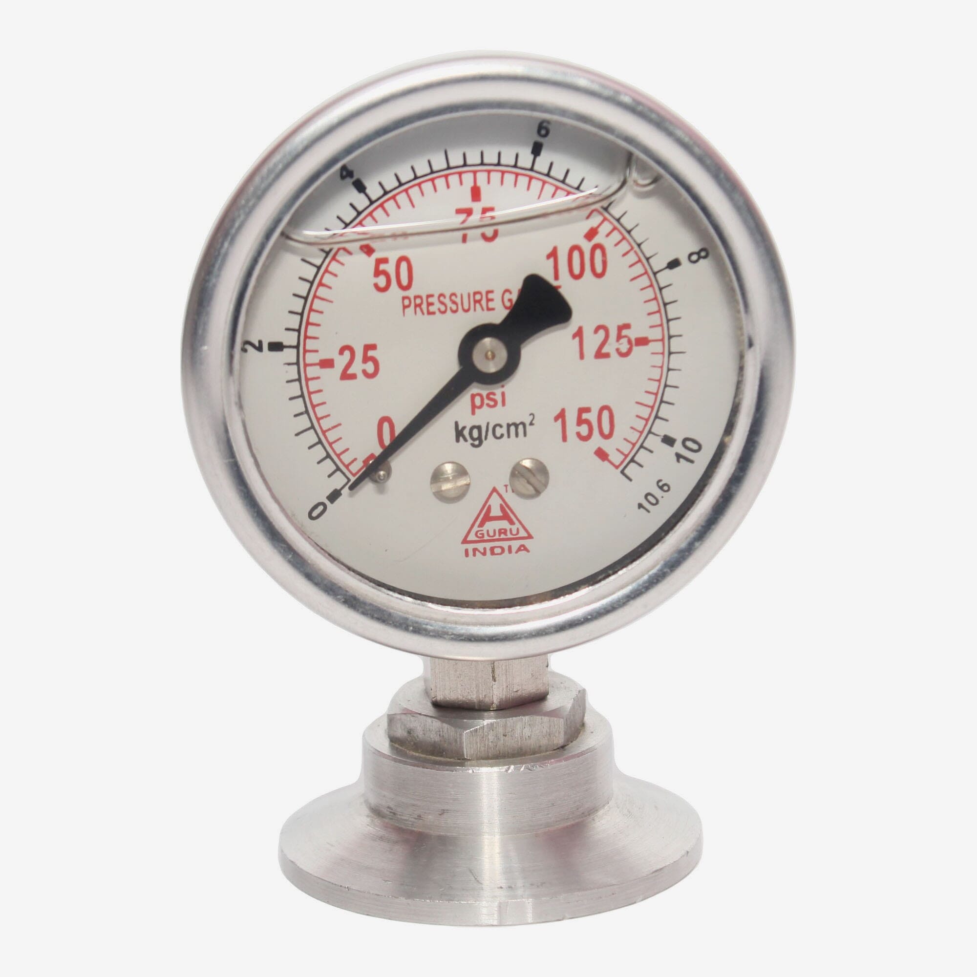 Pressure Gauge Meter With Zel 40mm X 100mm | Daraz.com.np