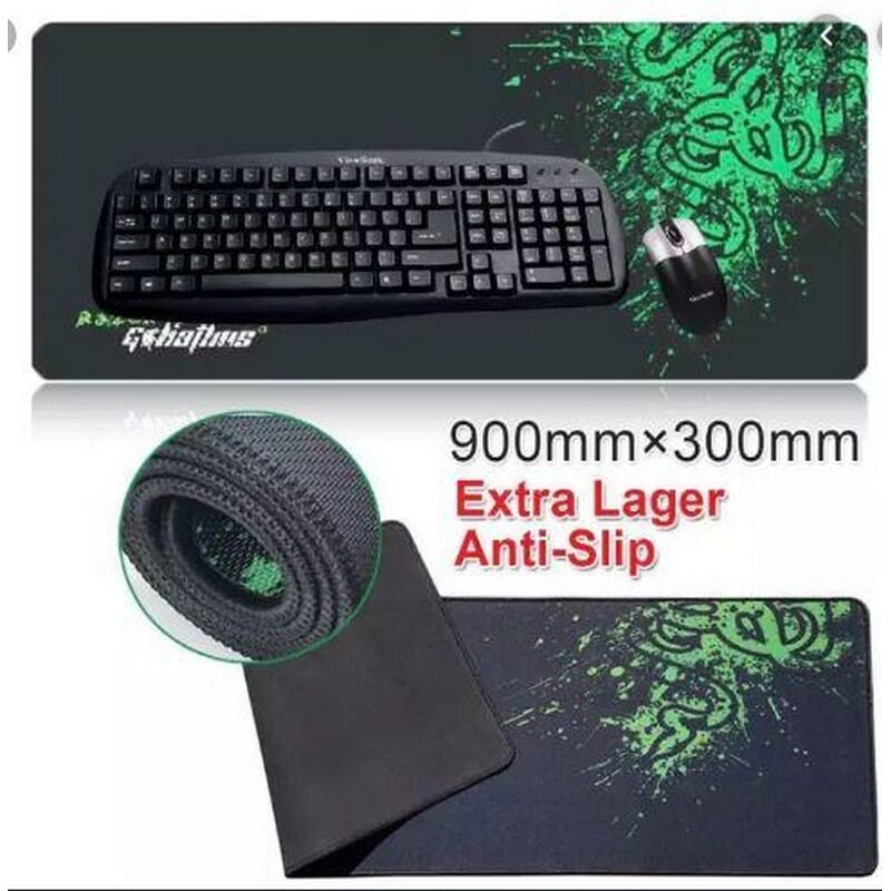 E-Universal 70x30cm Big Size Desk Mat PC Computer Desktop Mouse Mat Pad ...