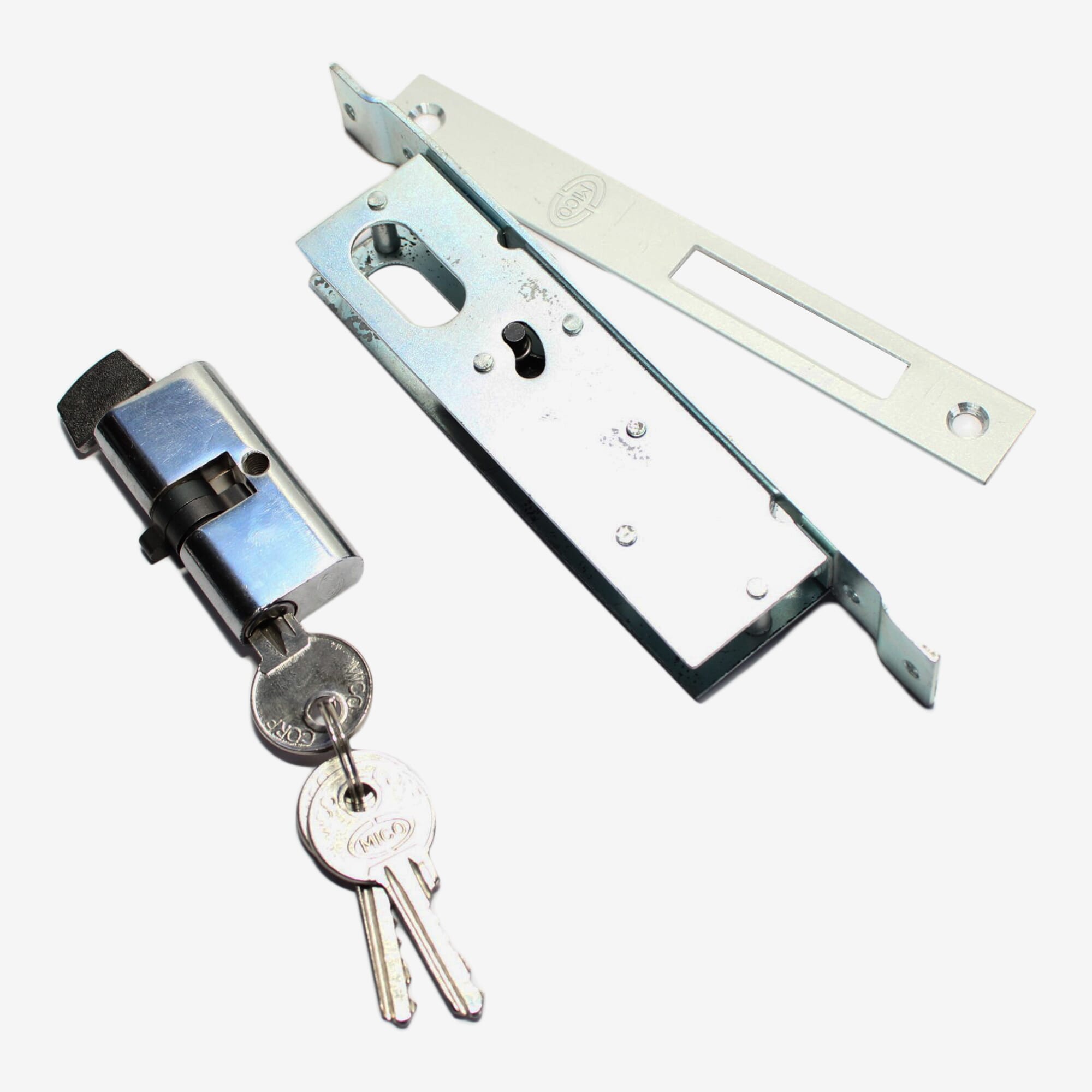 Mount Aluminum Door lock With 2 Keys | Daraz.com.np