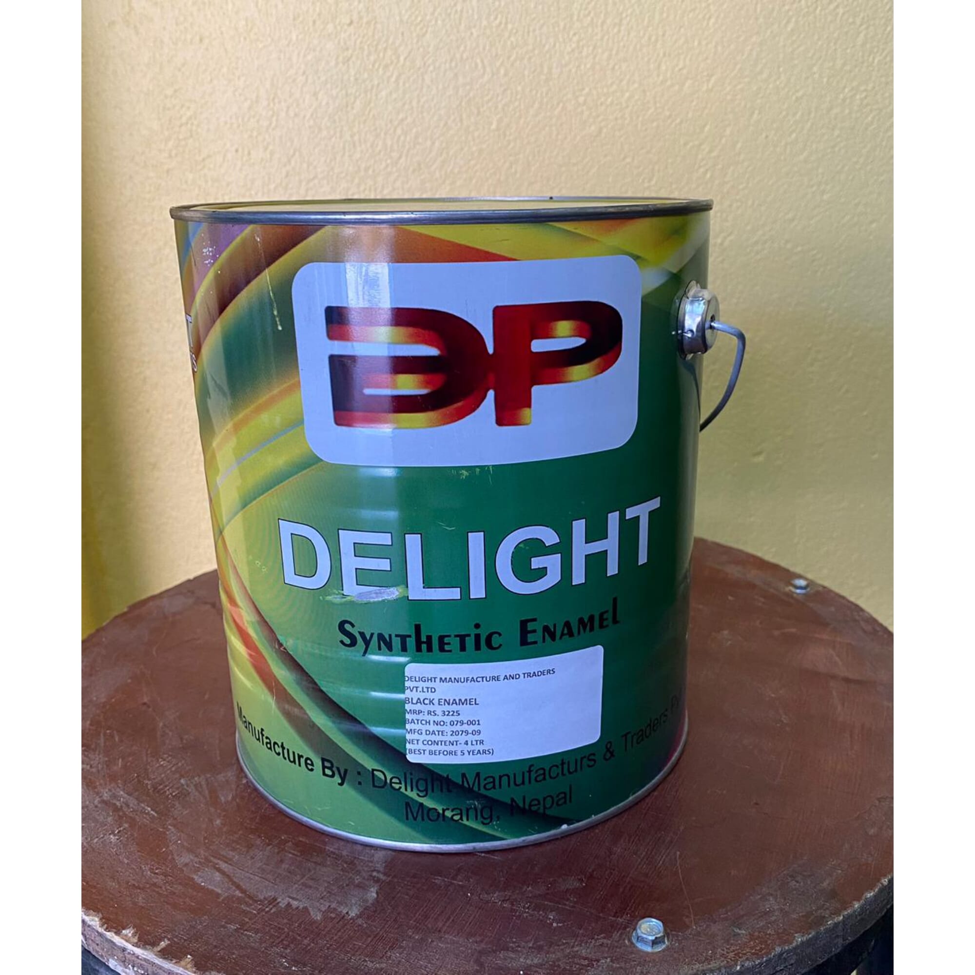 Delight Paints Black Enamel(500 ML) | Daraz.com.np