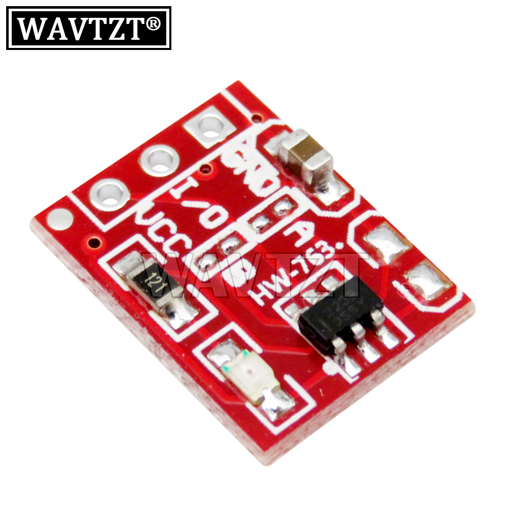 WAVTZT 10PCS/LOT TTP223 Touch Button Module Capacitor Type Single ...