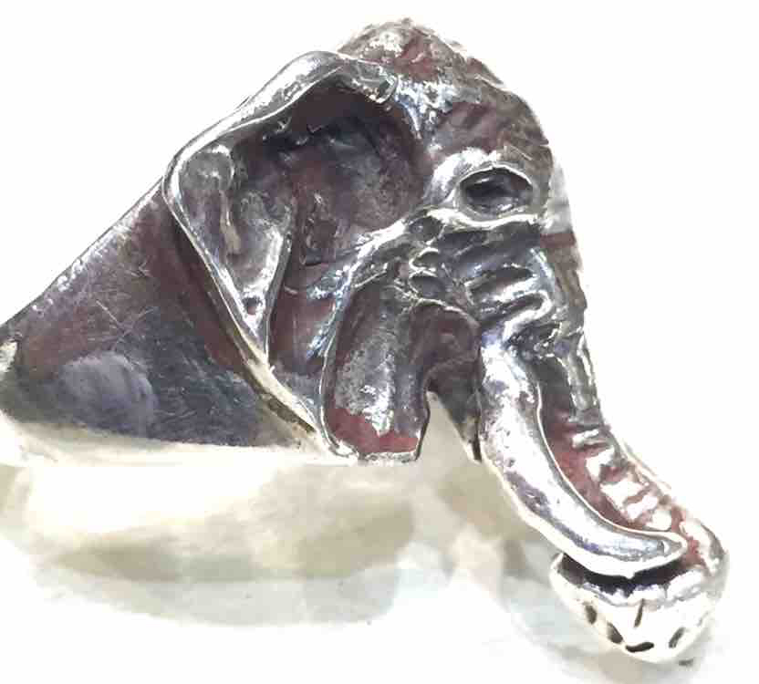 Pure silver Elephant ring. | Daraz.com.np