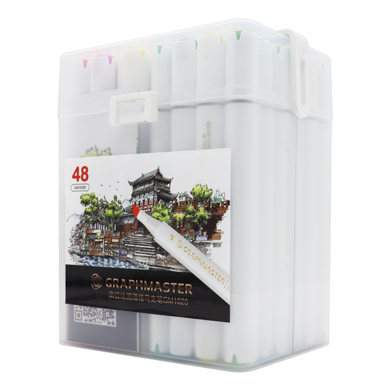 STA Graphmaster Alcohol Marker, Set of 48 Pcs | Daraz.com.np