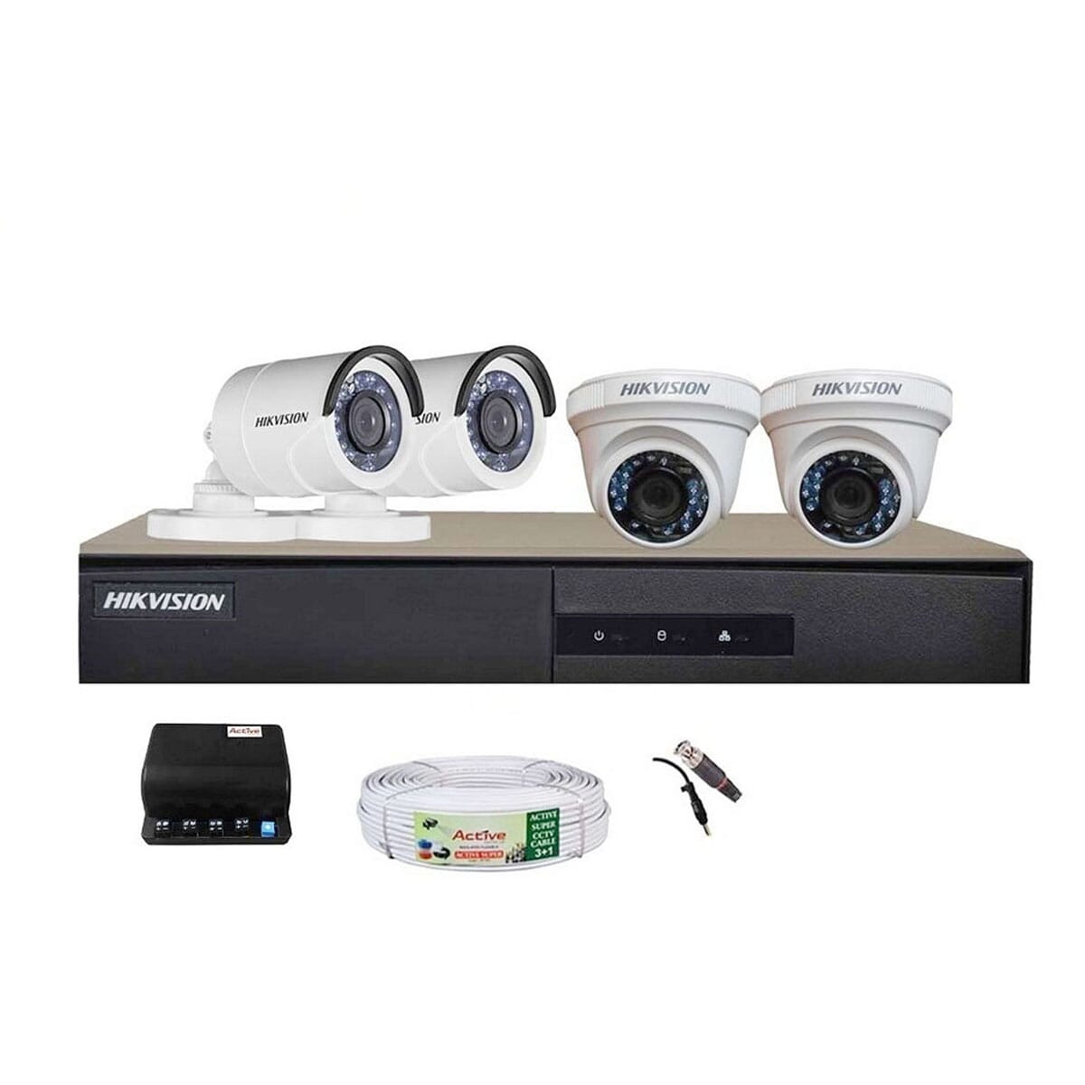 Hikvision 8 Channel ColorVU HD CCTV Package with DVR,1TB Hard Disk ...