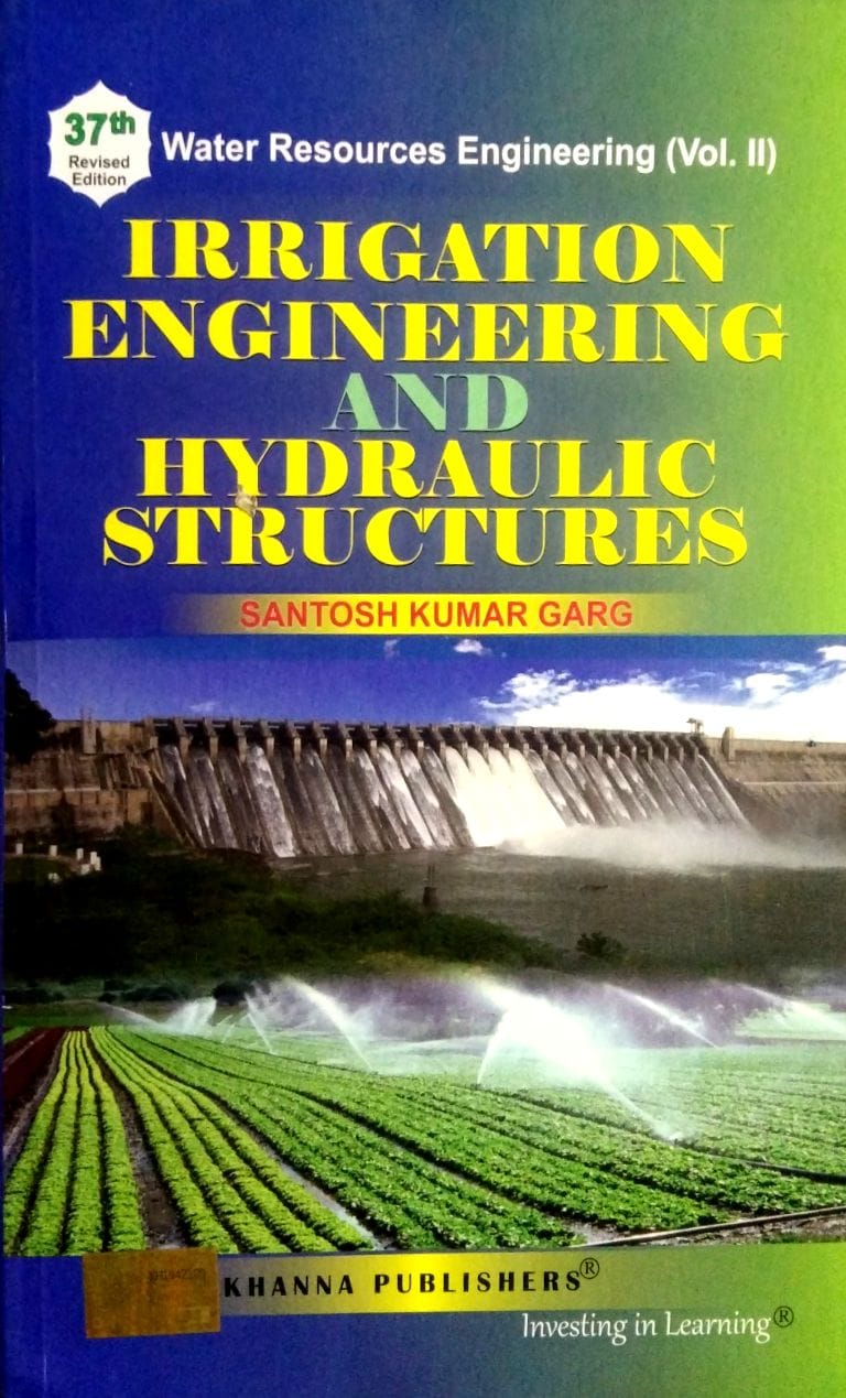Irrigation Engineering And Hydraulic Structures By Santosh Kumar Garg | Daraz.com.np
