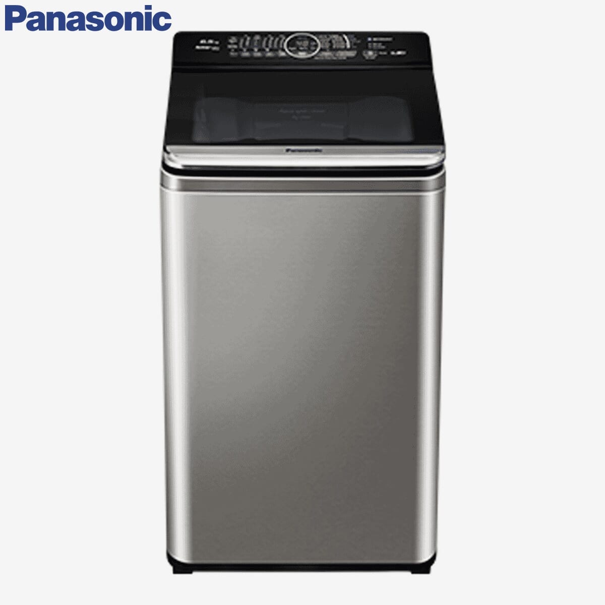 Panasonic 7.0 Kg Front Panel Top Load Washing Machine Inox Grey Color ...