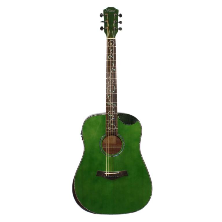 Kaima Green 41 Inch Acoustic Guitar - (Kp901S) | Daraz.com.np