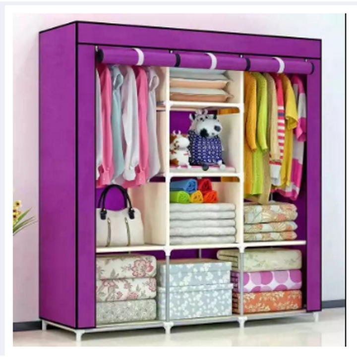 Portable Elegant Foldable Cloth Wardrobe | Daraz.com.np