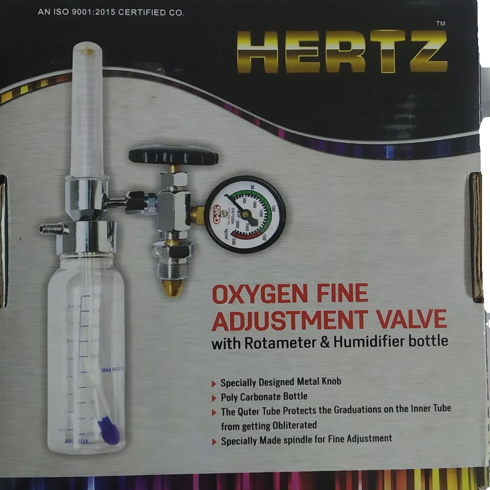 Hertz Oxygen Rotameter and Humidifier | Daraz.com.np